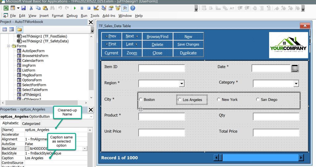 Auto ExcelForms Professional Version (Windows OS) – Auto ExcelForms